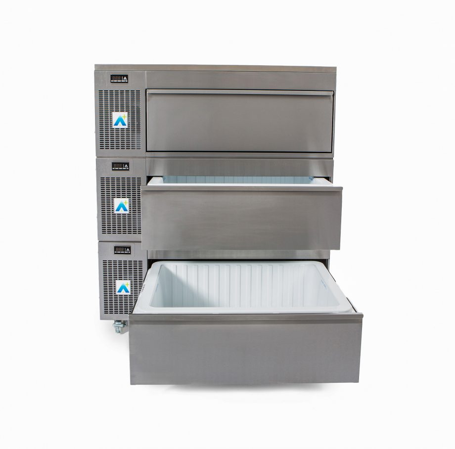 BULK STORAGE - FRIDGE ONLY - THREE DRAWER - SIDE ENGINE - HCS3 SERIES ...