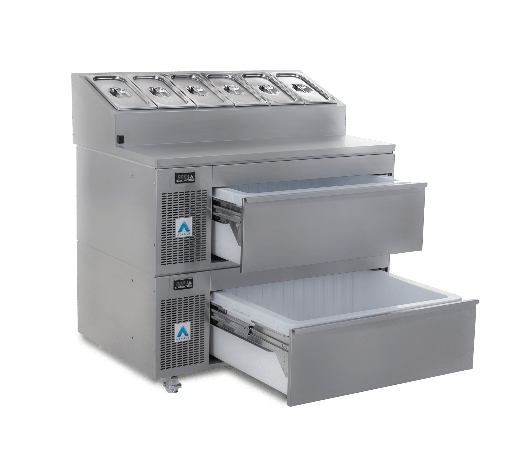 SALADETTE - TWO DRAWER - S2 - SIDE ENGINE - VCS2 | Adande UK
