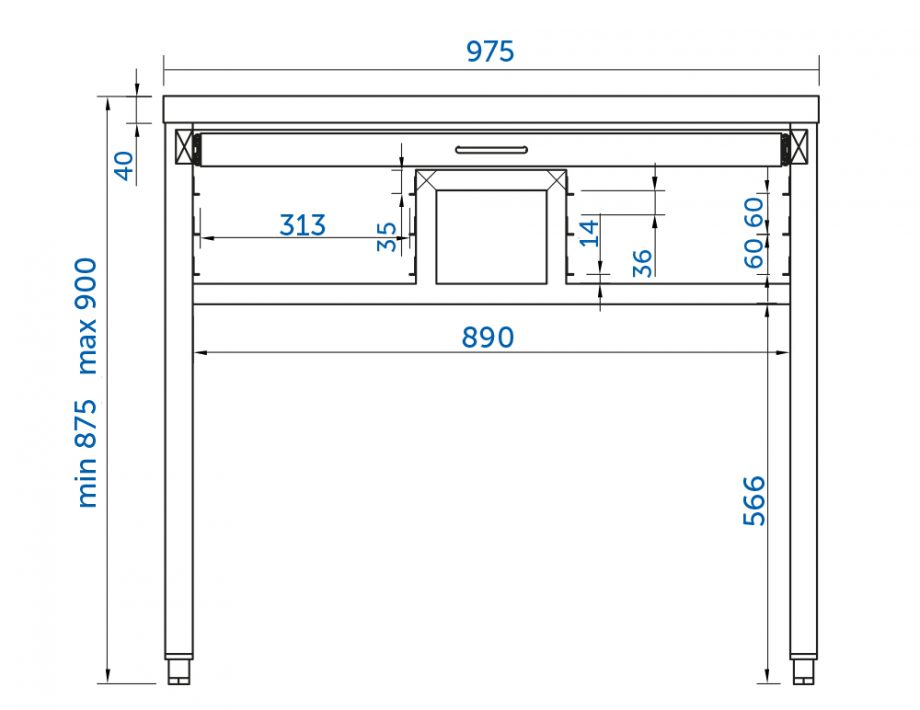ADANDE COMBI STANDS - TO FIT ABOVE SIDE & REAR ENGINE DRAWER UNITS ...