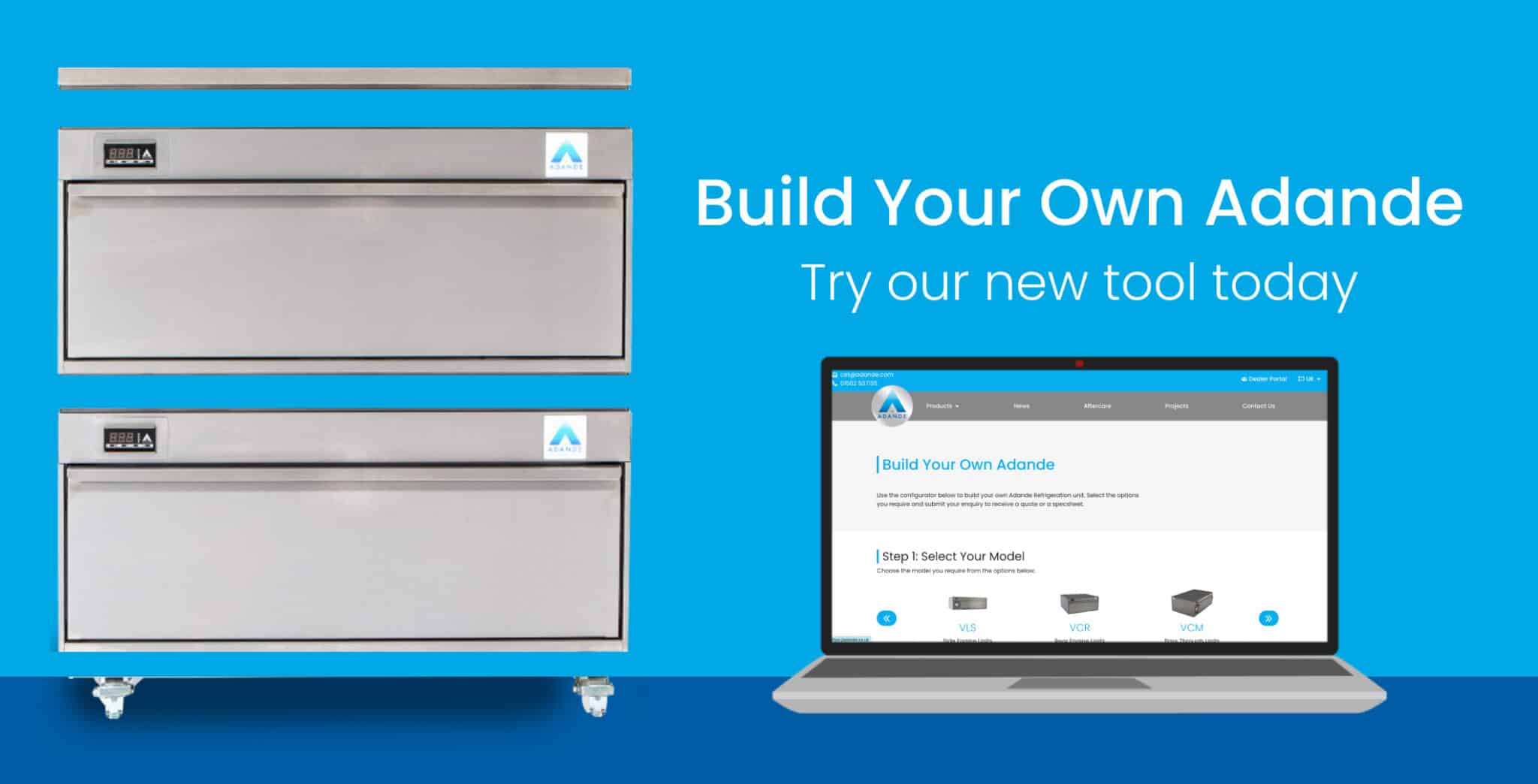 Commercial Fridge Freezers | Adande Refrigeration